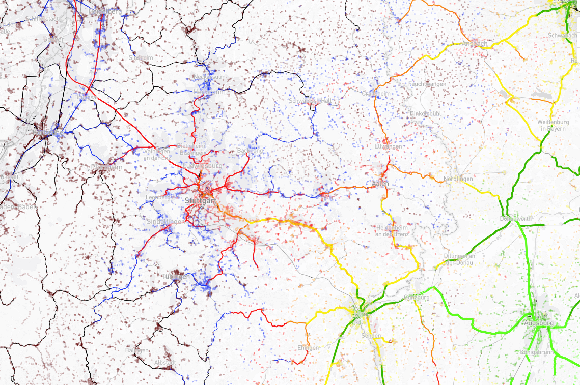 Github Blepersisochrones Gtfs Isochrones Of Public Transport Using Gfts Data
