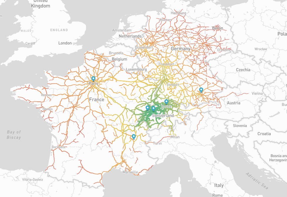 GitHub - BLepers/isochrones-gtfs: Isochrones of public transport using GFTS data